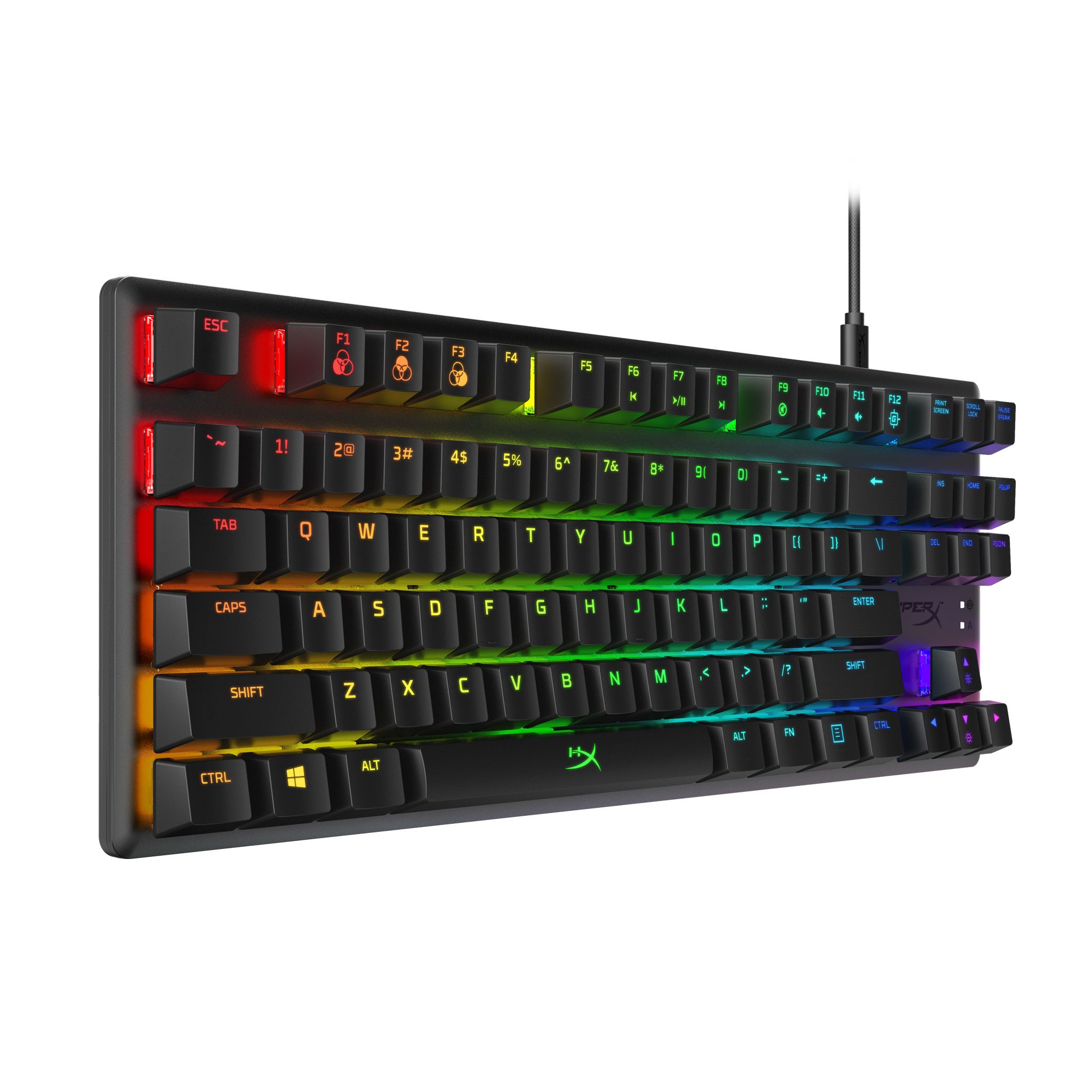 Teclado HyperX Alloy Origins Core Switch HX Aqua US (9204) | HyperX ...