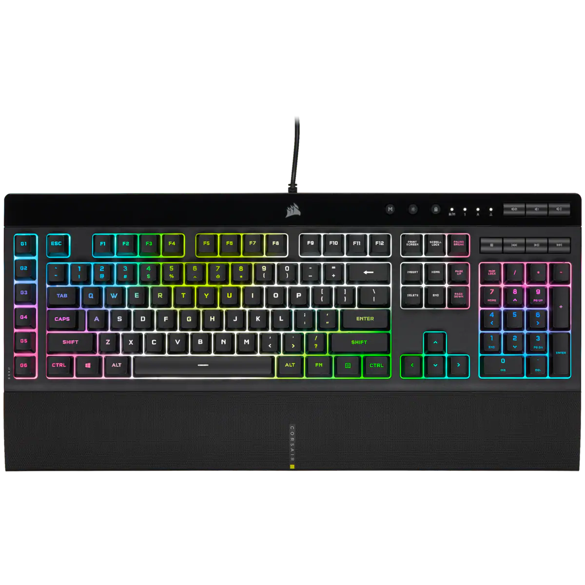Teclado Corsair K55 RGB PRO XT iCue Macro Key (1637) | Corsair