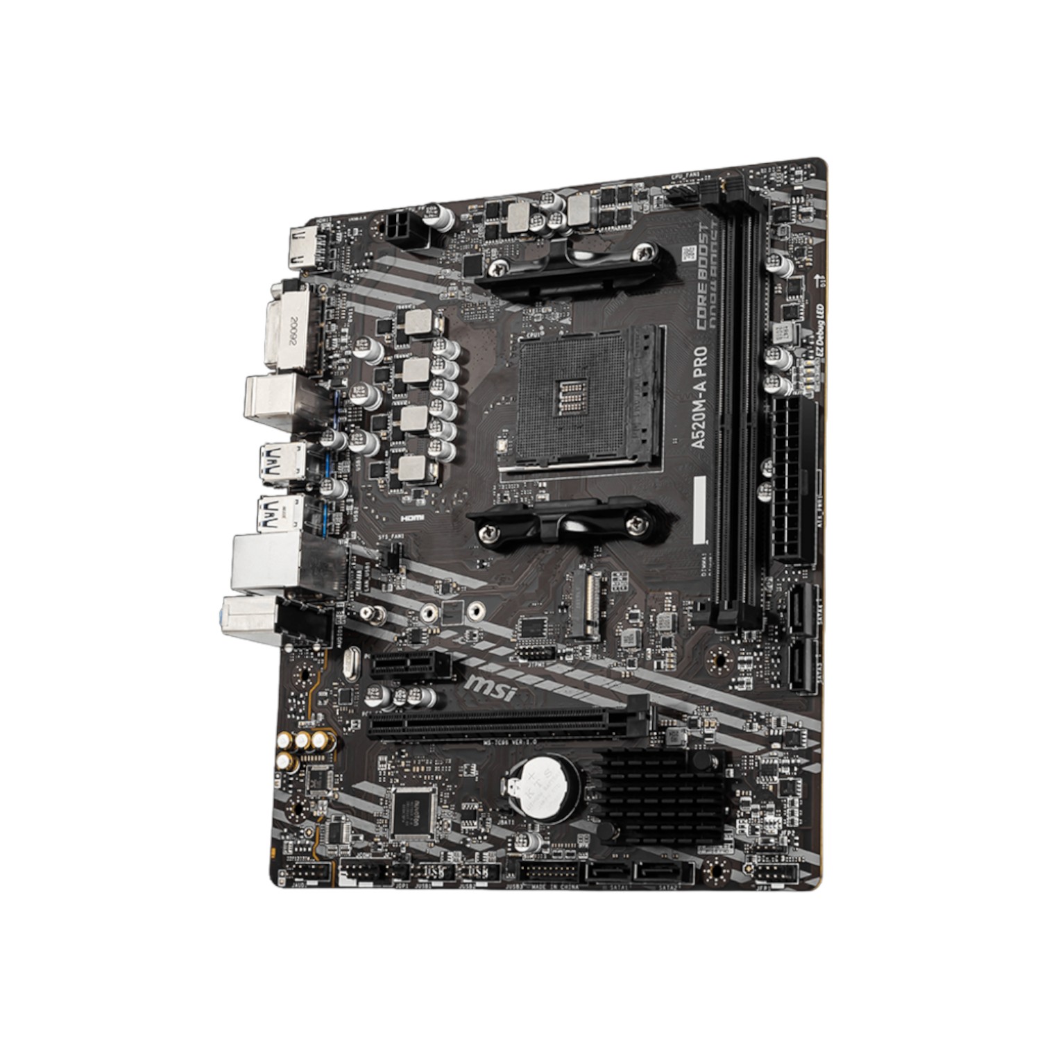 Pc Gamer Raptor Sentinel / MB MSI A520 / Mem Hiksemi 16G 3200 Armor ...