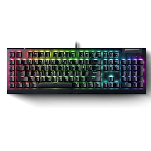 Teclado Razer BlackWidow V4 X Mechanical Switch Yellow English Layout ...