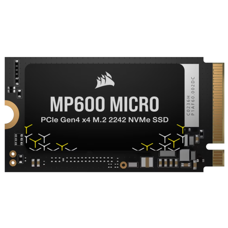 Disco SSD M.2 Corsair 2TB MP600 MICRO 2242 PCIe Gen 4.0 x4 NVMe (9078 ...