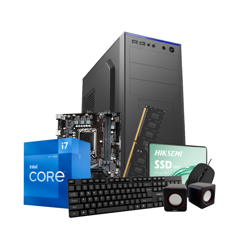 Pc Kelyx Intel Core i7-12700 16G SSD 480Gb (GIGA) | Sistemas